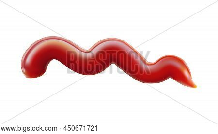 Red Bright Sauce Spot Vector & Photo (Free Trial) | Bigstock