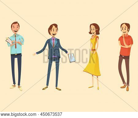 Shop Assistant Retro Vector & Photo (Free Trial) | Bigstock