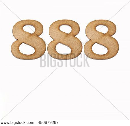 Number 888 - Piece Image & Photo (Free Trial) | Bigstock
