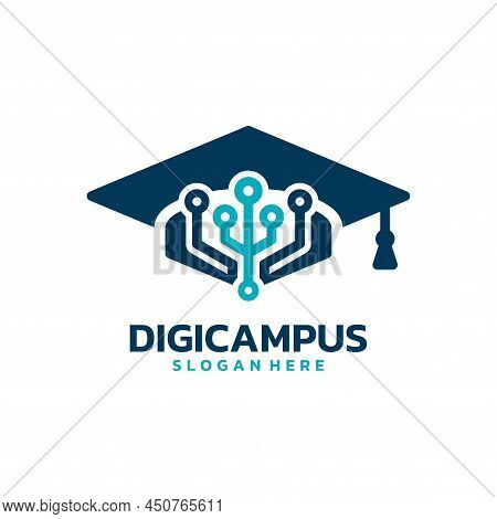 Digital Campus Logo Vector & Photo (Free Trial) | Bigstock