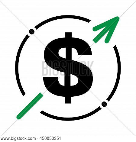 Cost Symbol Dollar Vector & Photo (Free Trial) | Bigstock