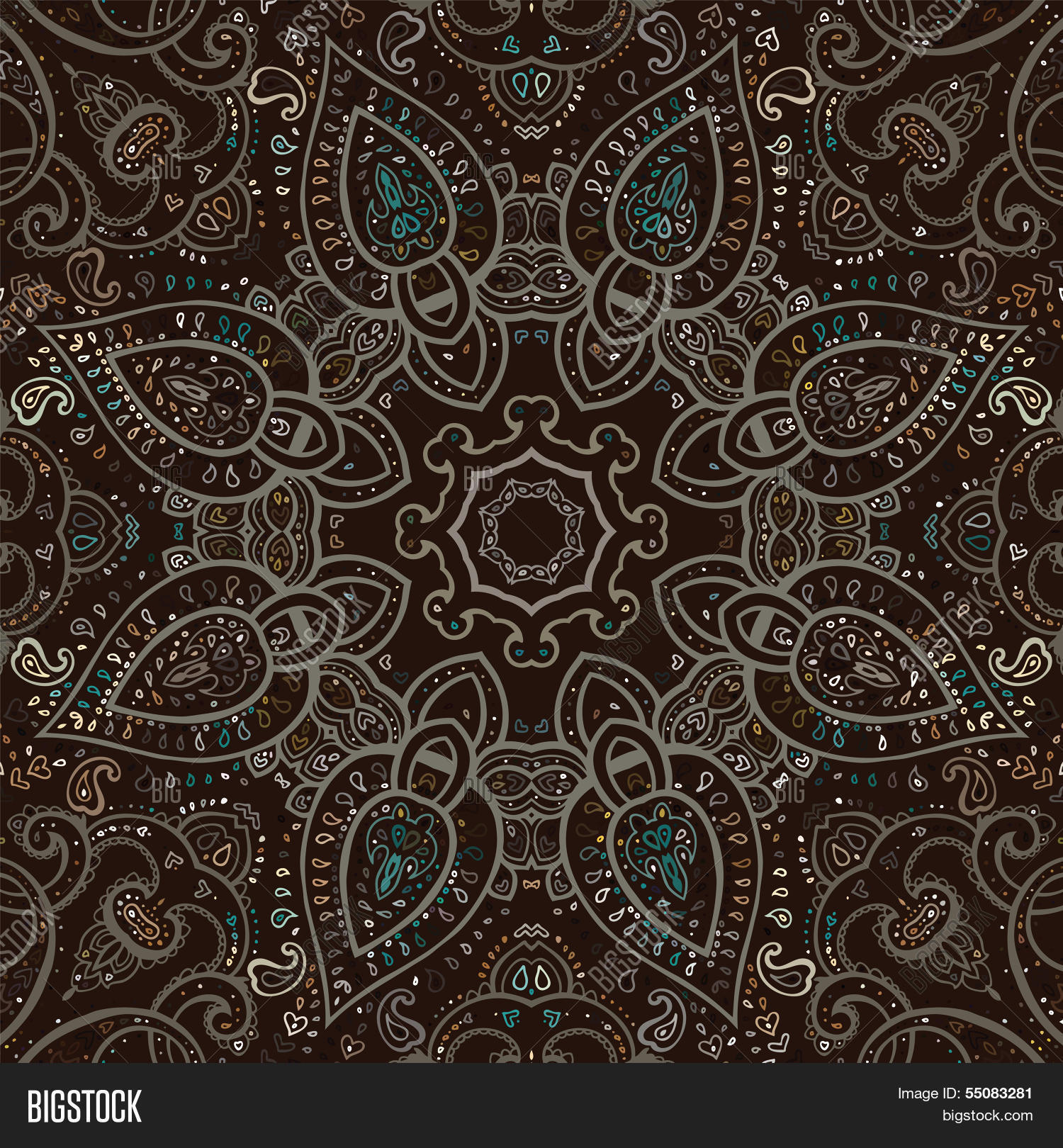 Mandala. Indian Vector & Photo (Free Trial) | Bigstock