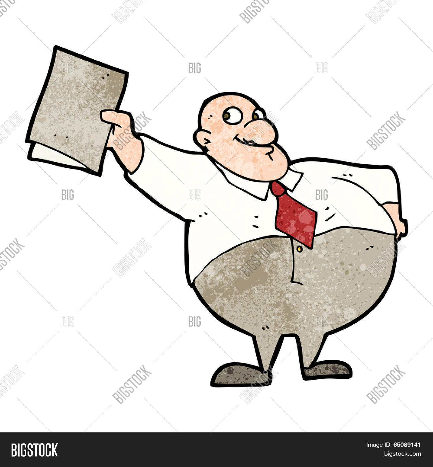 Cartoon Happy Boss Image & Photo (Free Trial) | Bigstock