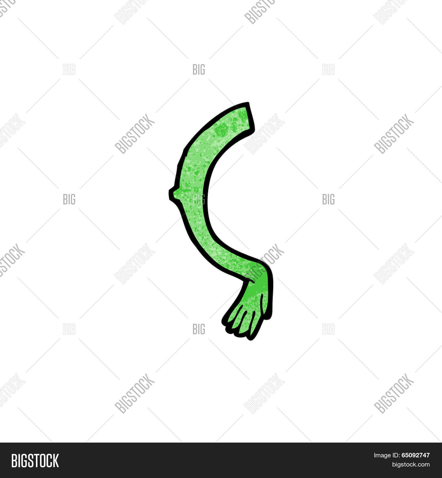 Cartoon Alien Arm Image & Photo (Free Trial) | Bigstock