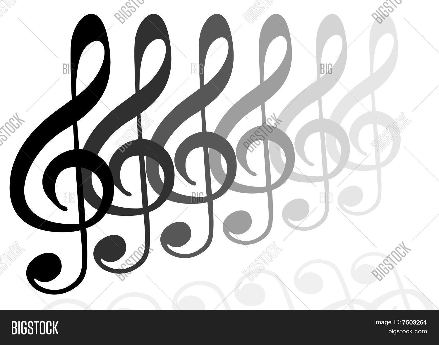 Vector y foto Clave De Sol (prueba gratis) | Bigstock