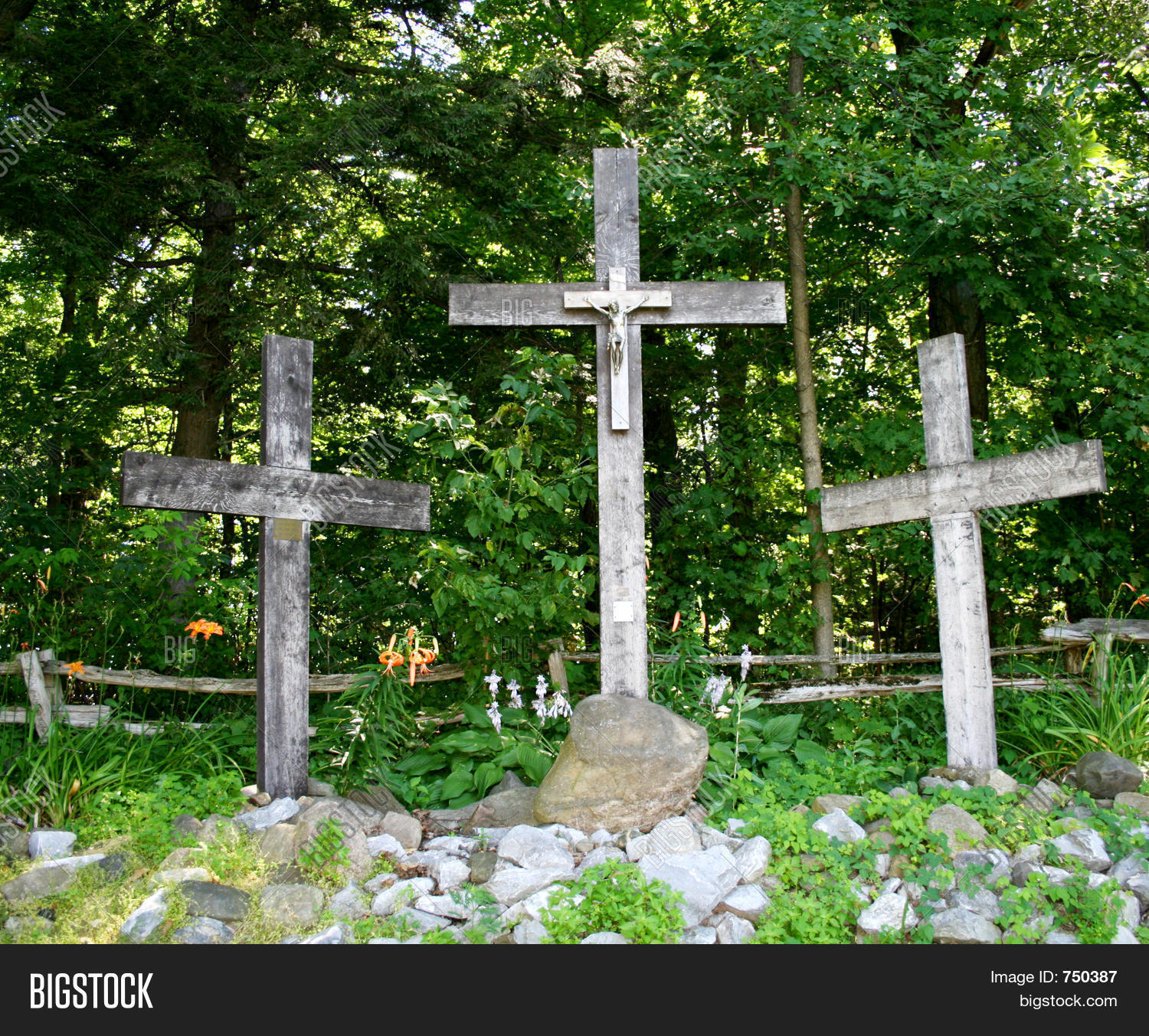 Three Crosses Image & Photo (Free Trial) | Bigstock