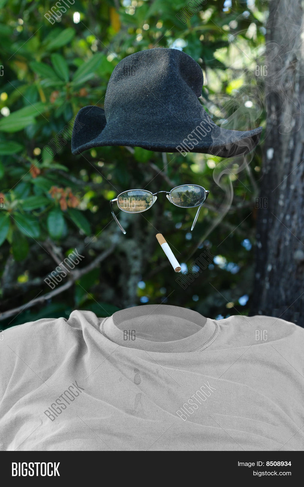 Invisible Man Smoking Image & Photo (Free Trial) | Bigstock