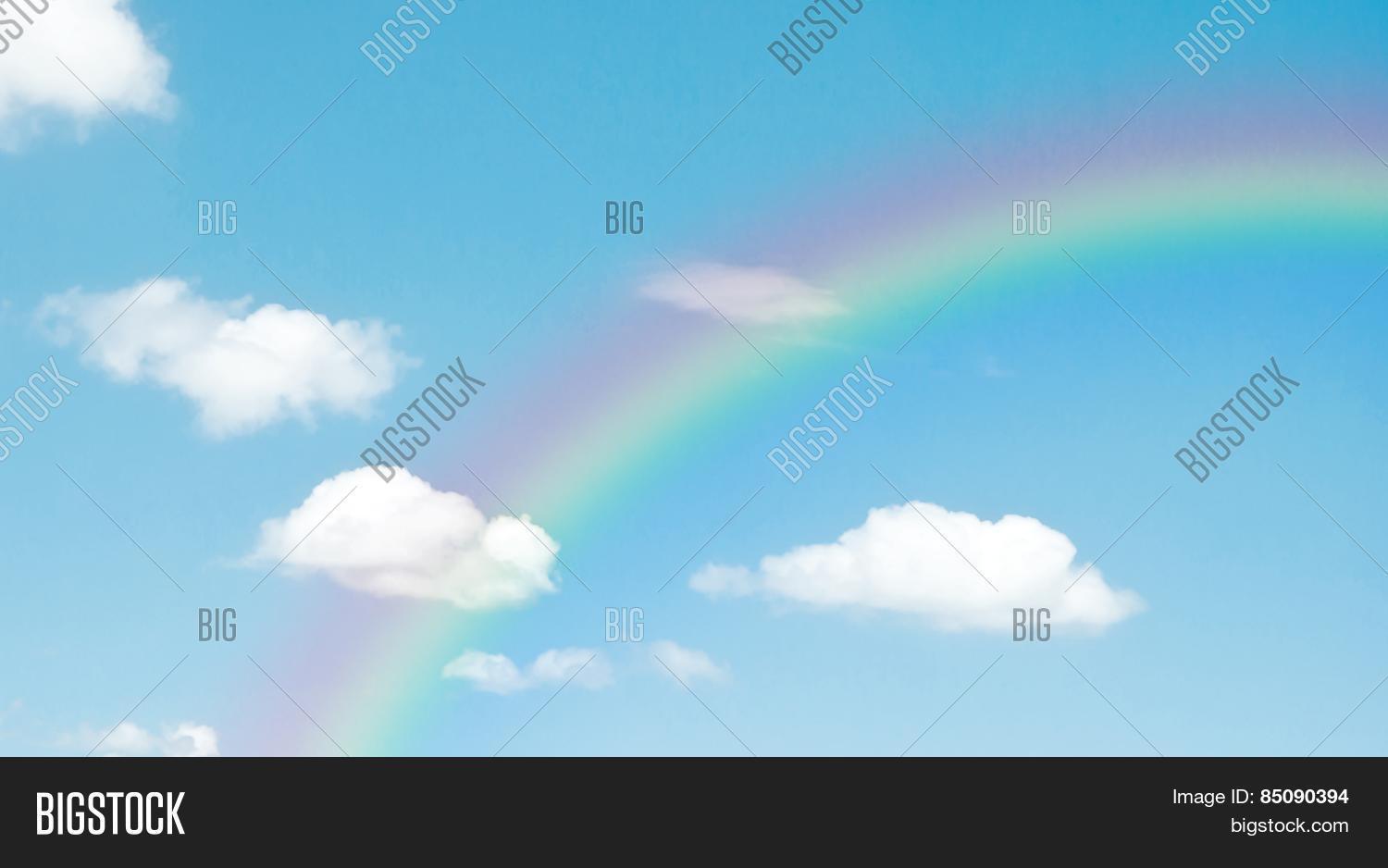 Rainbow Blue Sky After Image & Photo (Free Trial) | Bigstock