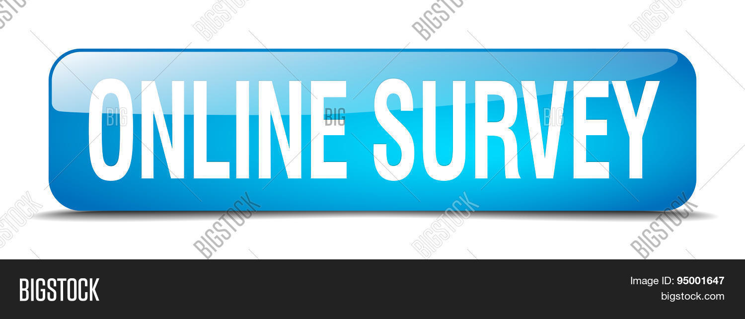 Online Survey Blue Vector & Photo (Free Trial) | Bigstock