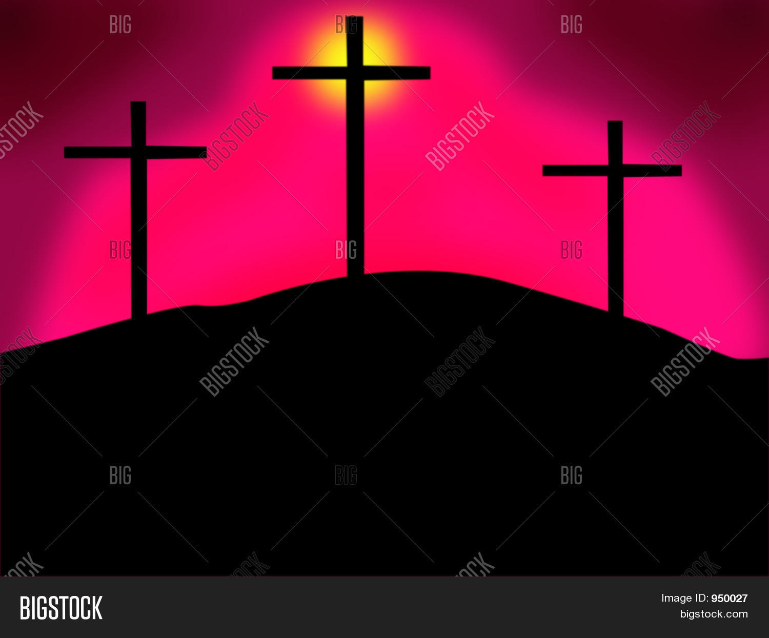 Pink Crosses Image & Photo (Free Trial) | Bigstock