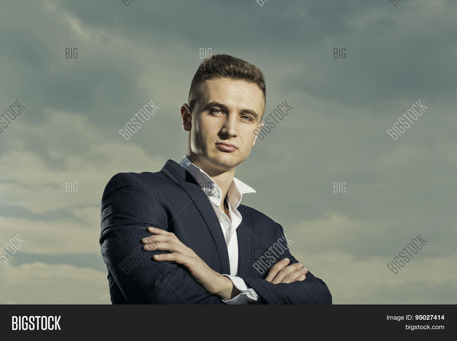 Smiling Man Formal Image & Photo (Free Trial) | Bigstock