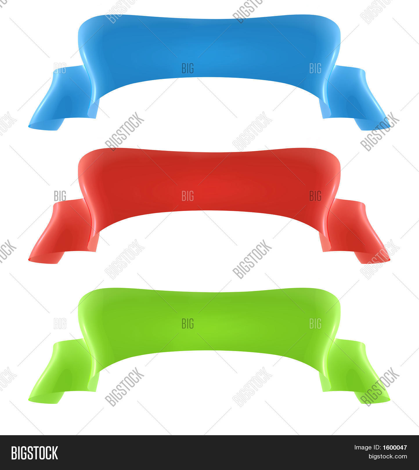 3D Aqua Style Banners Image & Photo (Free Trial) | Bigstock