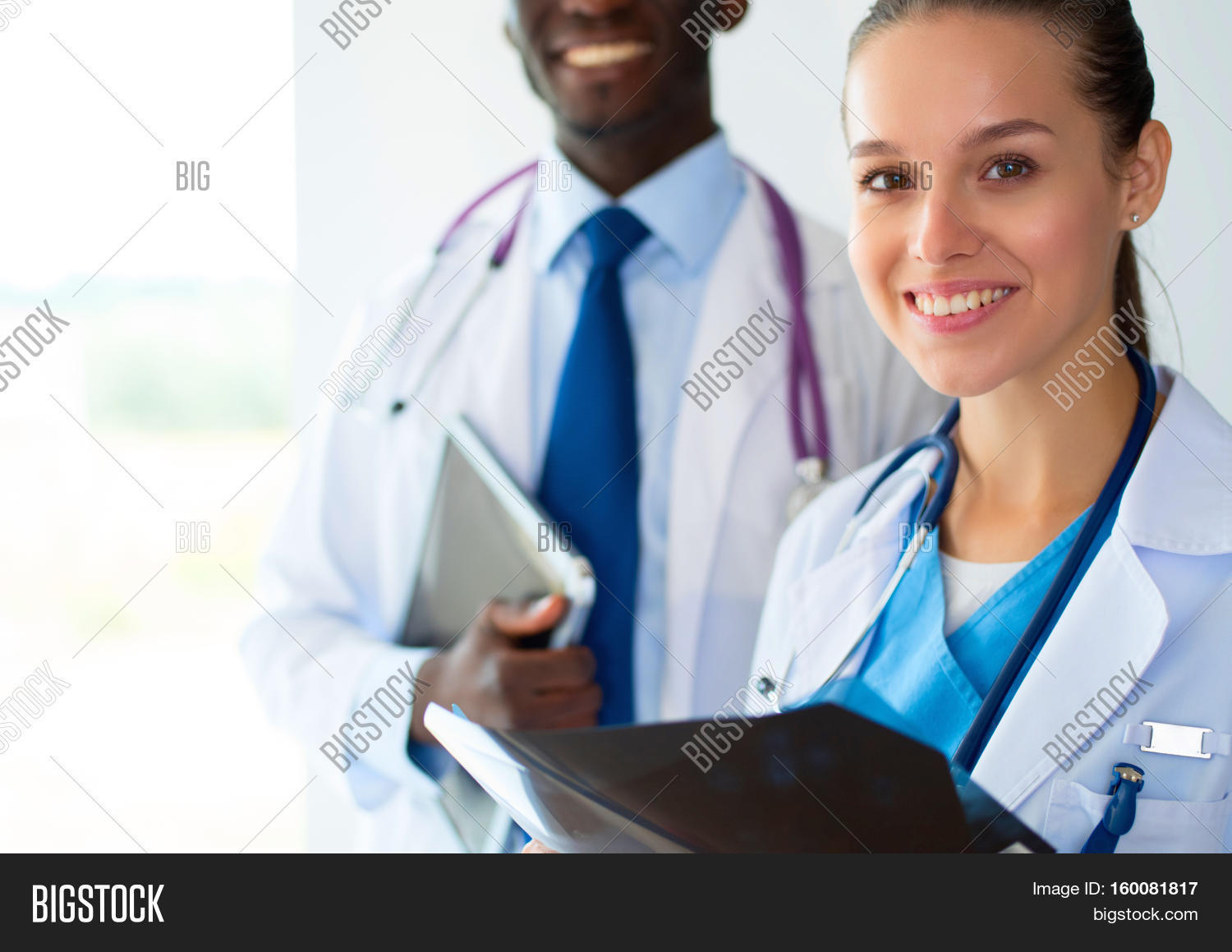 Doctors Analyzing X- Image & Photo (Free Trial) | Bigstock