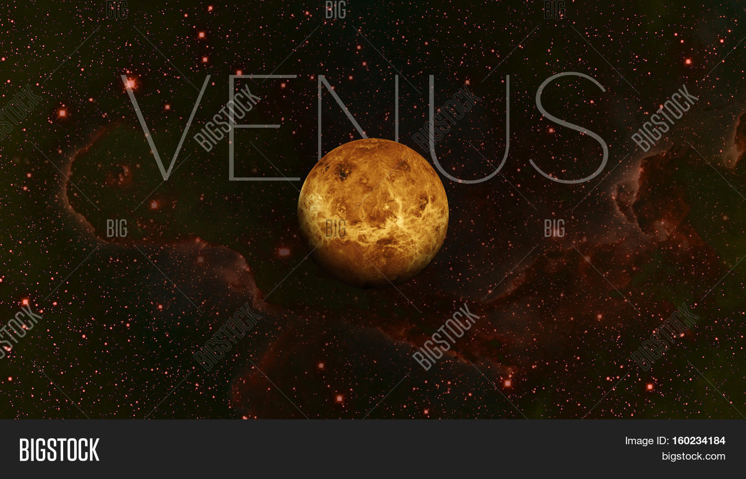 Solar System - Venus. Image & Photo (Free Trial) | Bigstock
