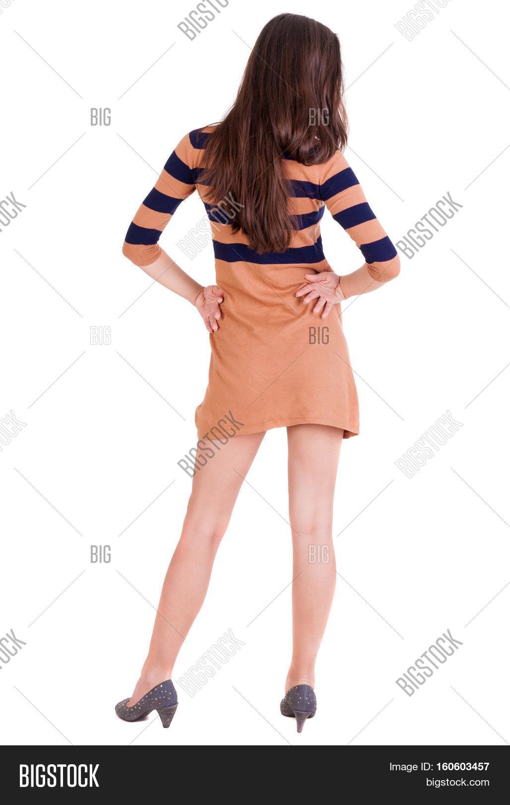 Back View Standing Image & Photo (Free Trial) | Bigstock