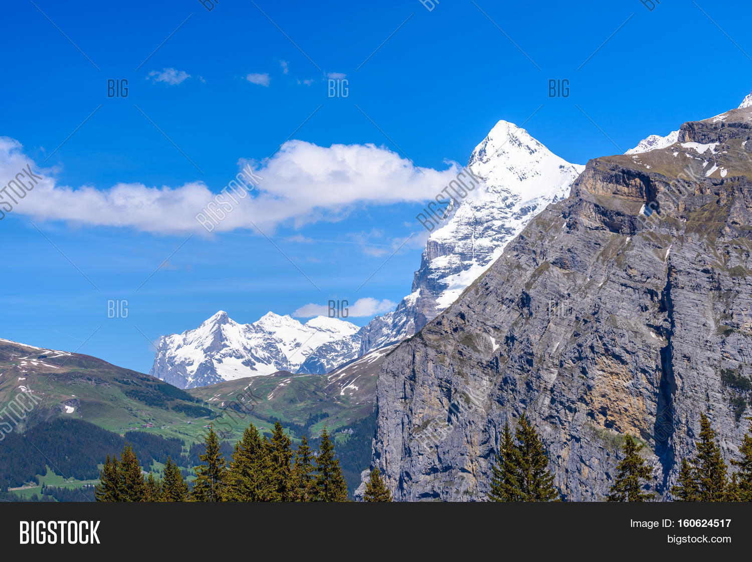 Swiss Alps Murren, Image & Photo (Free Trial) | Bigstock