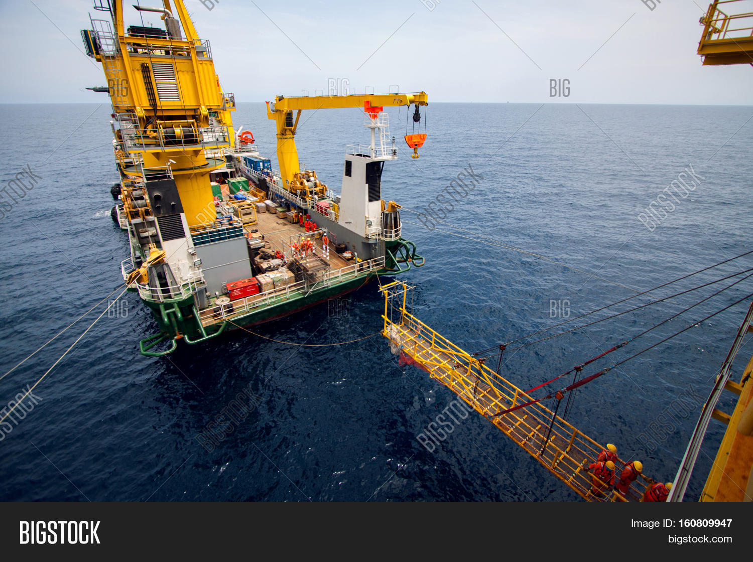 Offshore Construction Image & Photo (Free Trial) | Bigstock