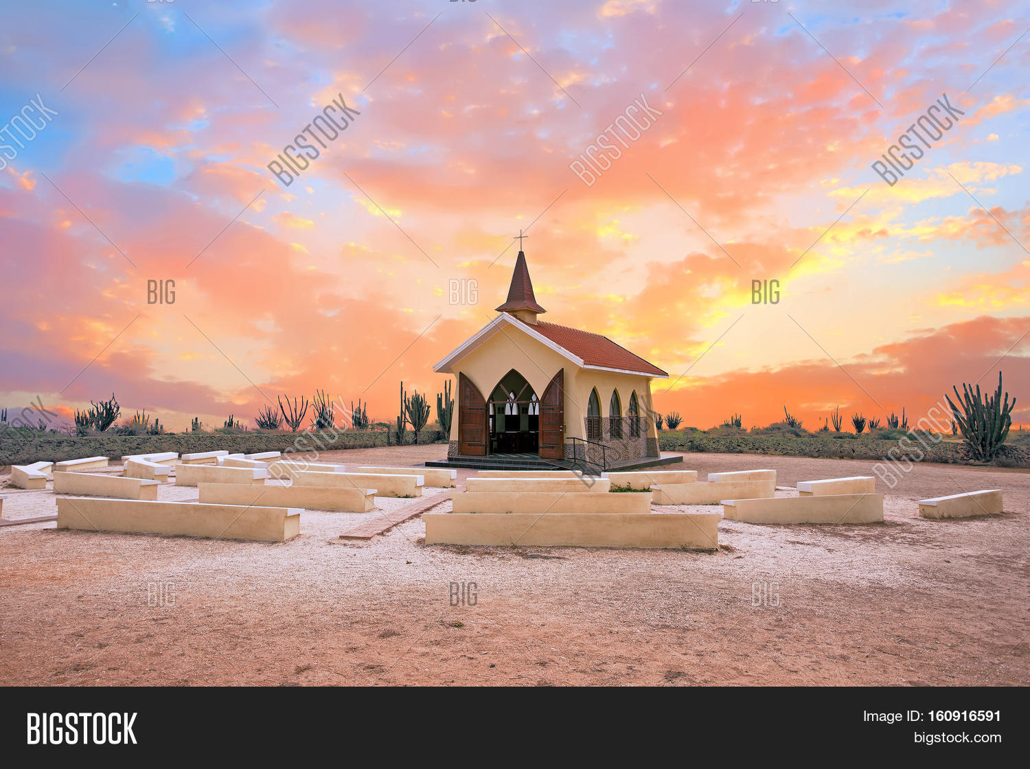 Alto Vista Chapel On Image & Photo (Free Trial) | Bigstock