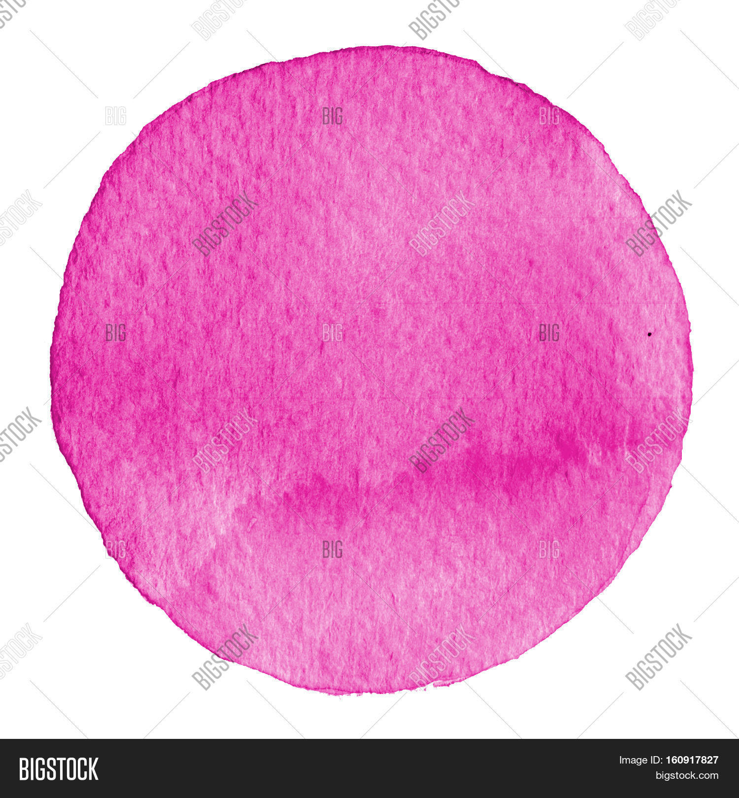 Pink Watercolor Circle Image & Photo (Free Trial) | Bigstock
