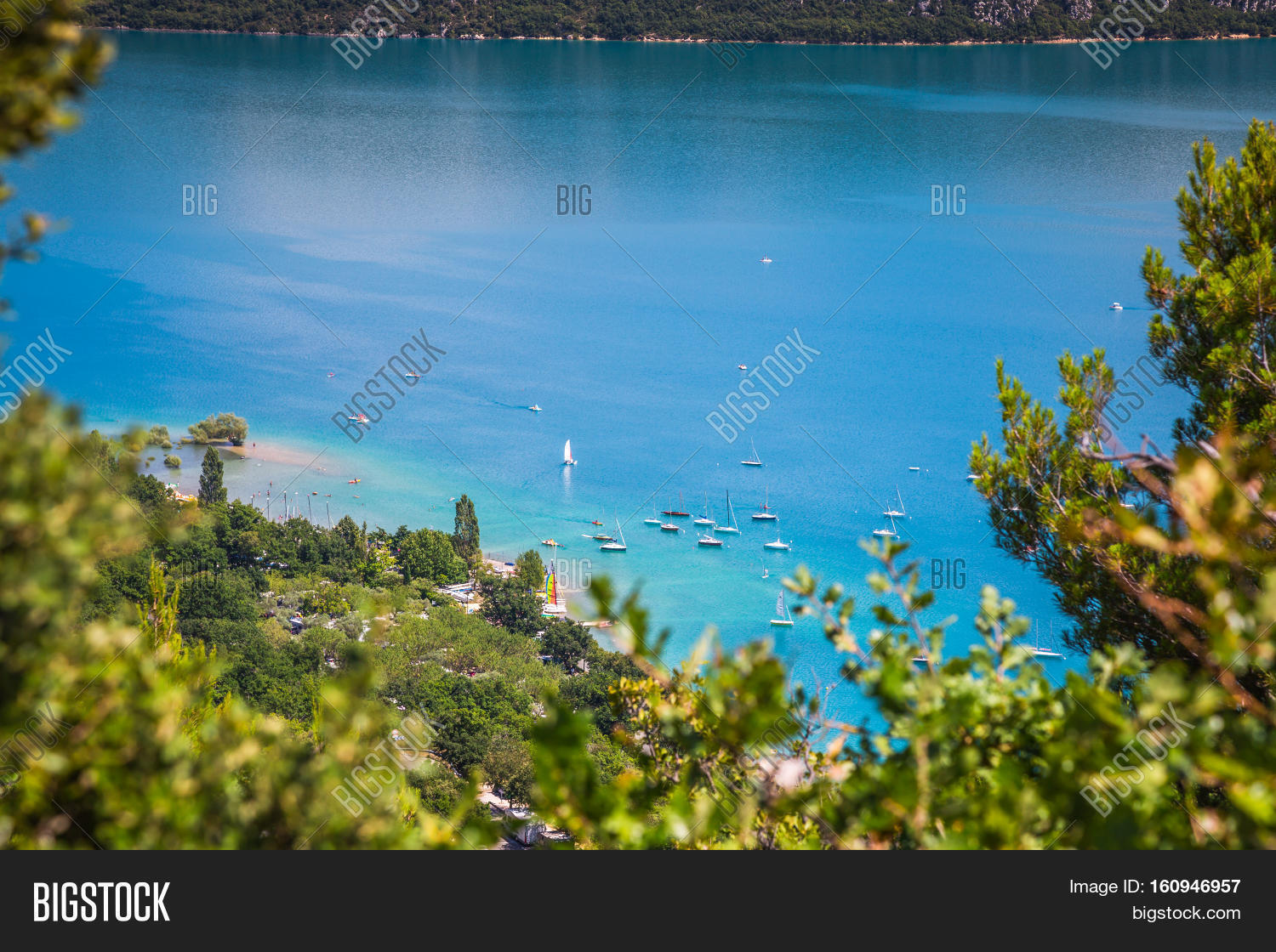 Lac De Sainte-Croix Image & Photo (Free Trial) | Bigstock