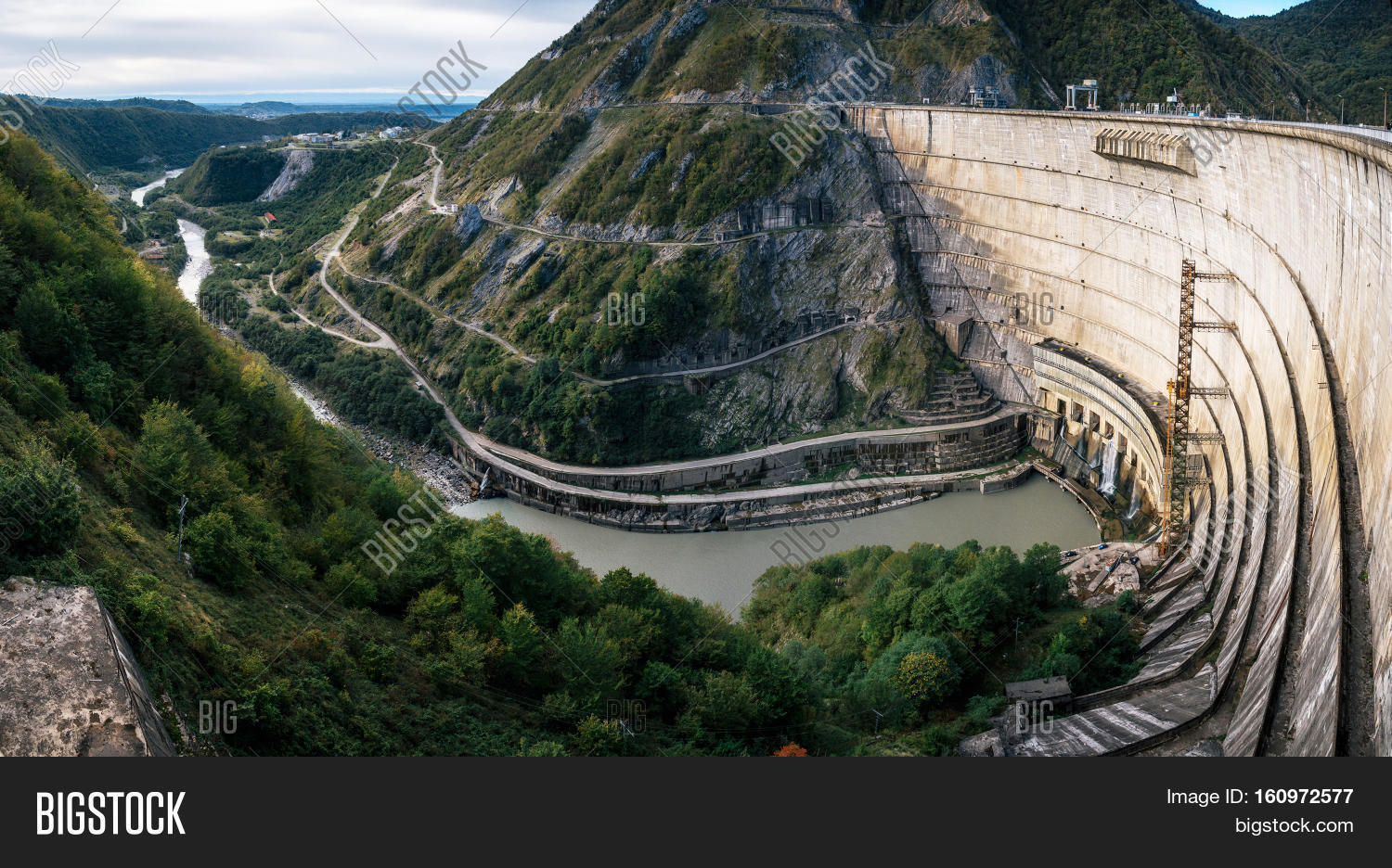 Enguri Hydroelectric Image & Photo (Free Trial) | Bigstock