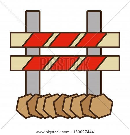 Cartoon Barrier Vector & Photo (Free Trial) | Bigstock