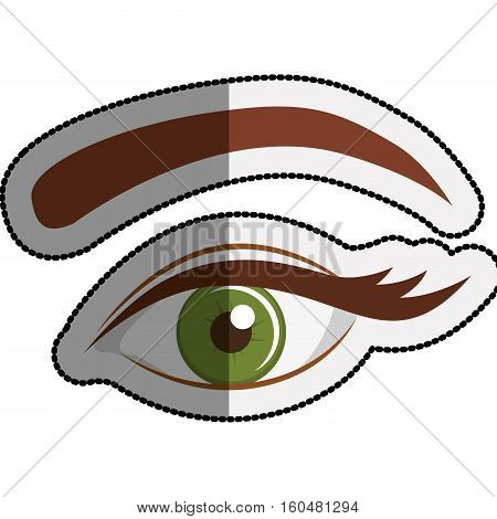 Female Eye Cartoon Vector & Photo (Free Trial) | Bigstock