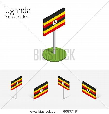 Ugandan Flag ( Vector & Photo (Free Trial) | Bigstock