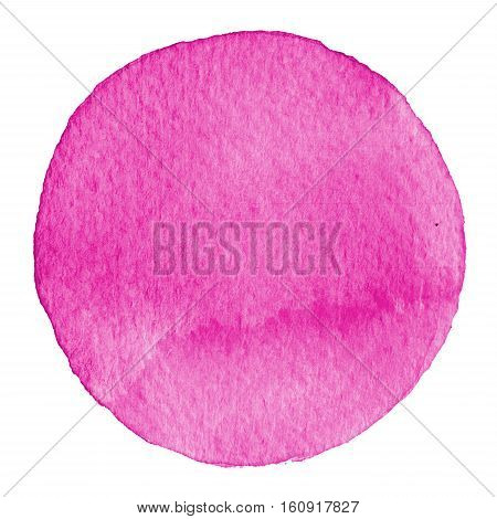 Pink Watercolor Circle Image & Photo (Free Trial) | Bigstock