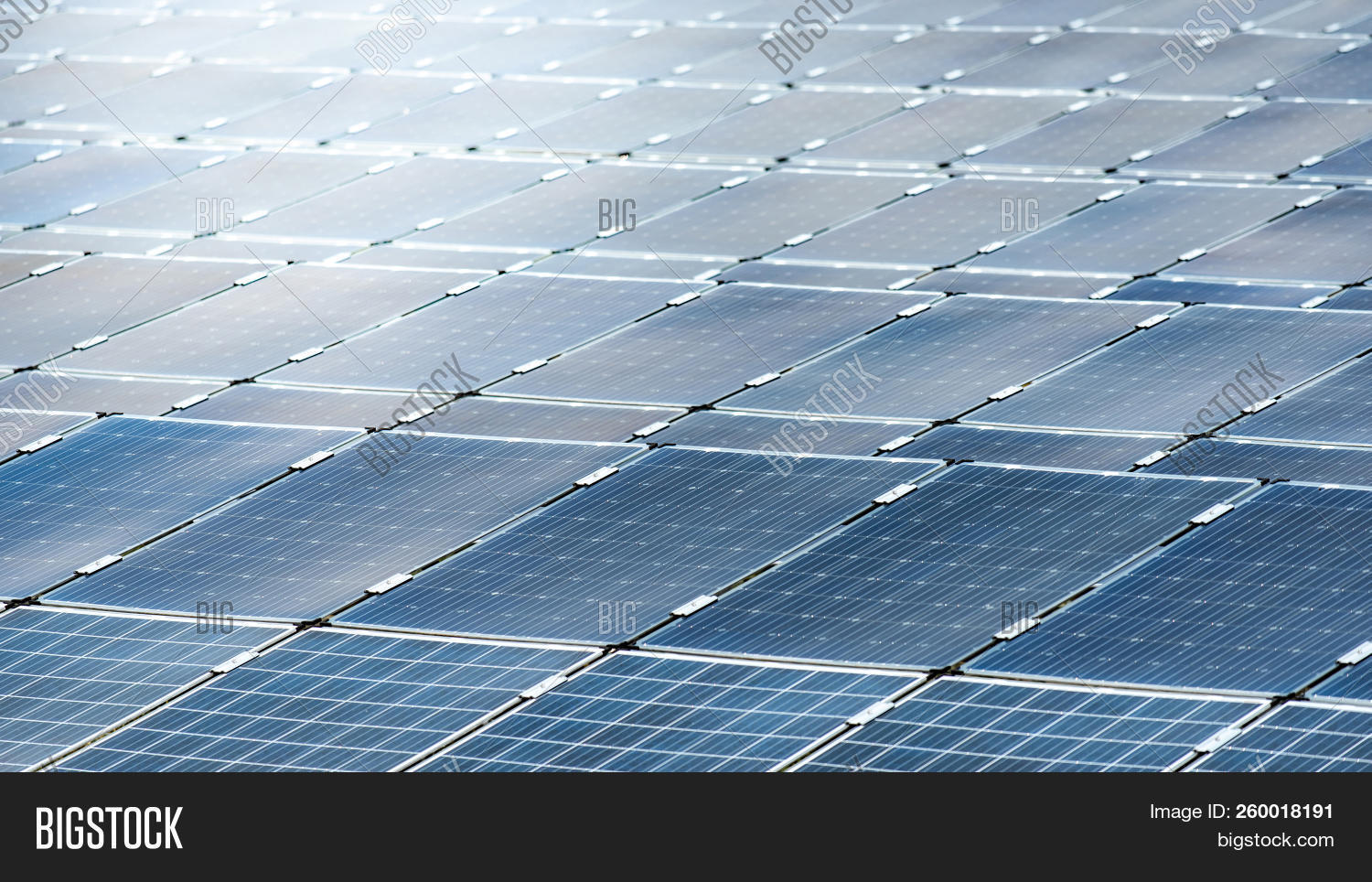Rows Array Solar Image & Photo (Free Trial) | Bigstock