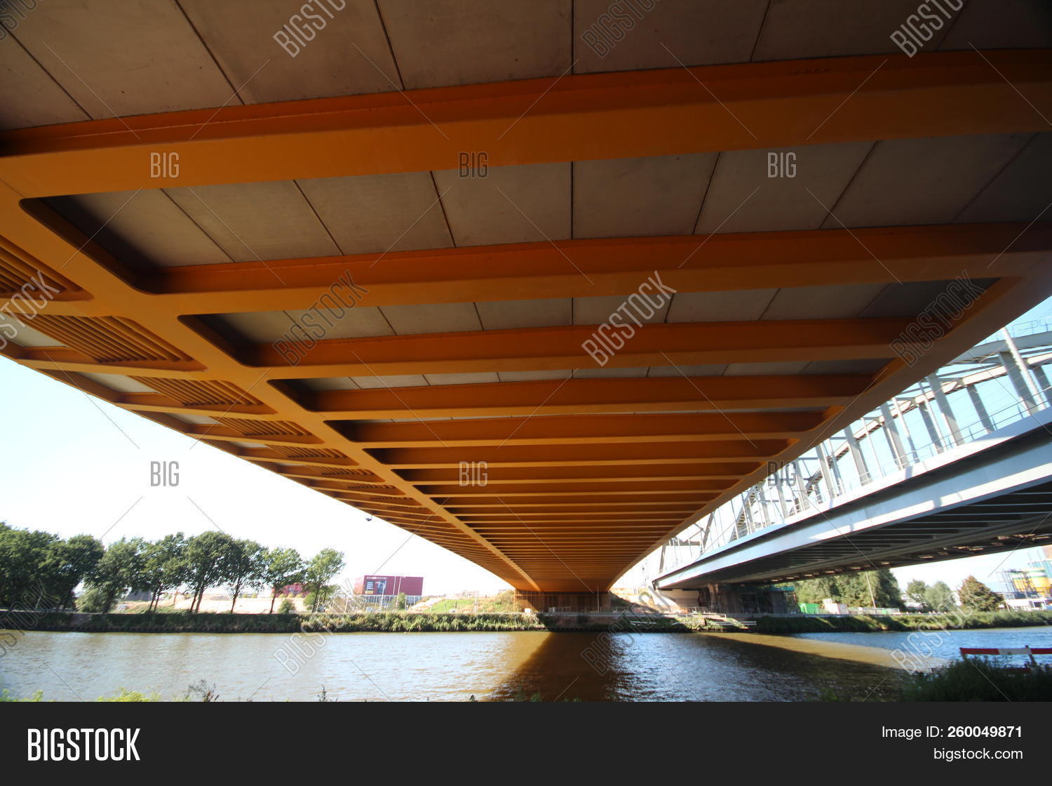 Bright Yellow Bridge Image & Photo (Free Trial) | Bigstock