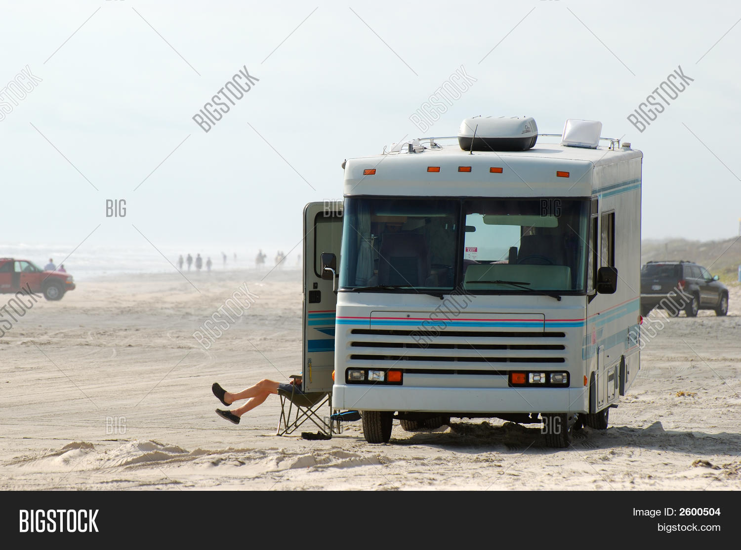 Rv On Beach Image & Photo (Free Trial) | Bigstock