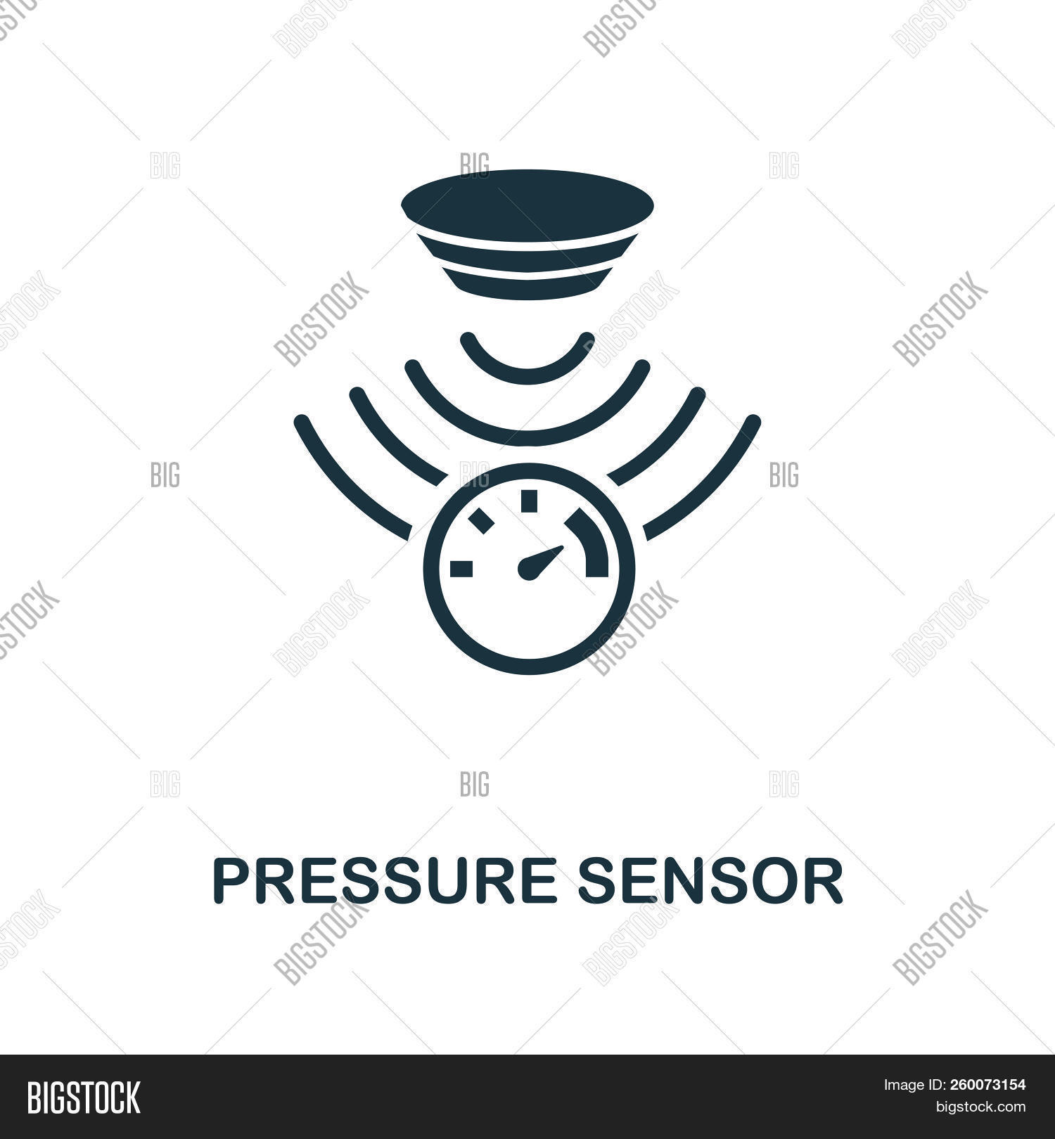 Pressure Sensor Icon. Image & Photo (Free Trial) | Bigstock