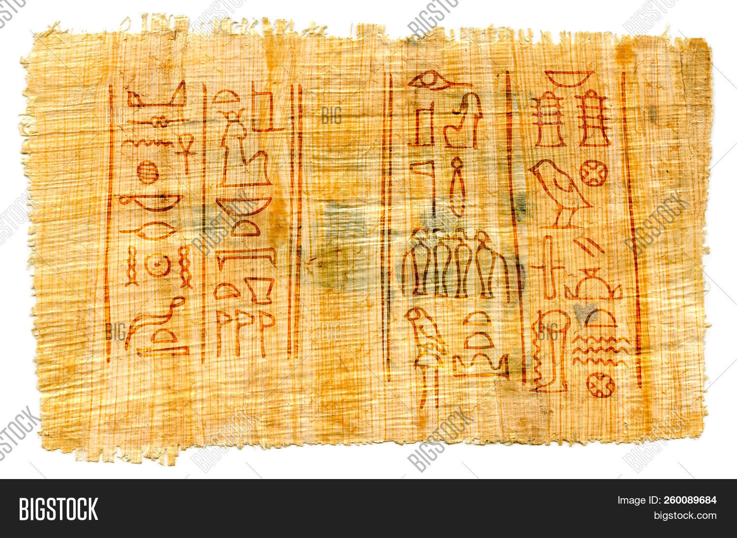 Ancient Papyrus Image & Photo (Free Trial) | Bigstock
