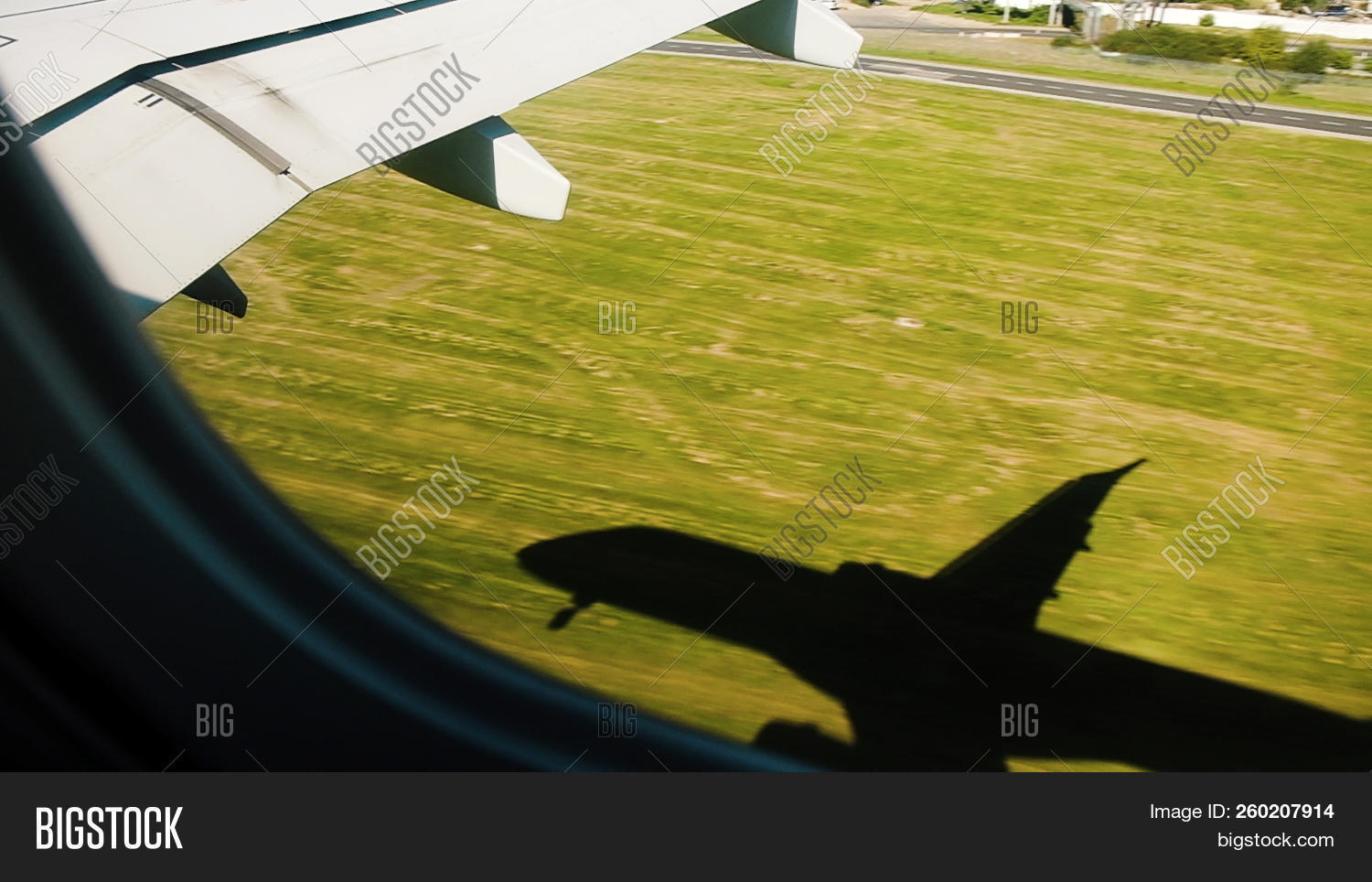 Airplane Shadow Image & Photo (Free Trial) | Bigstock