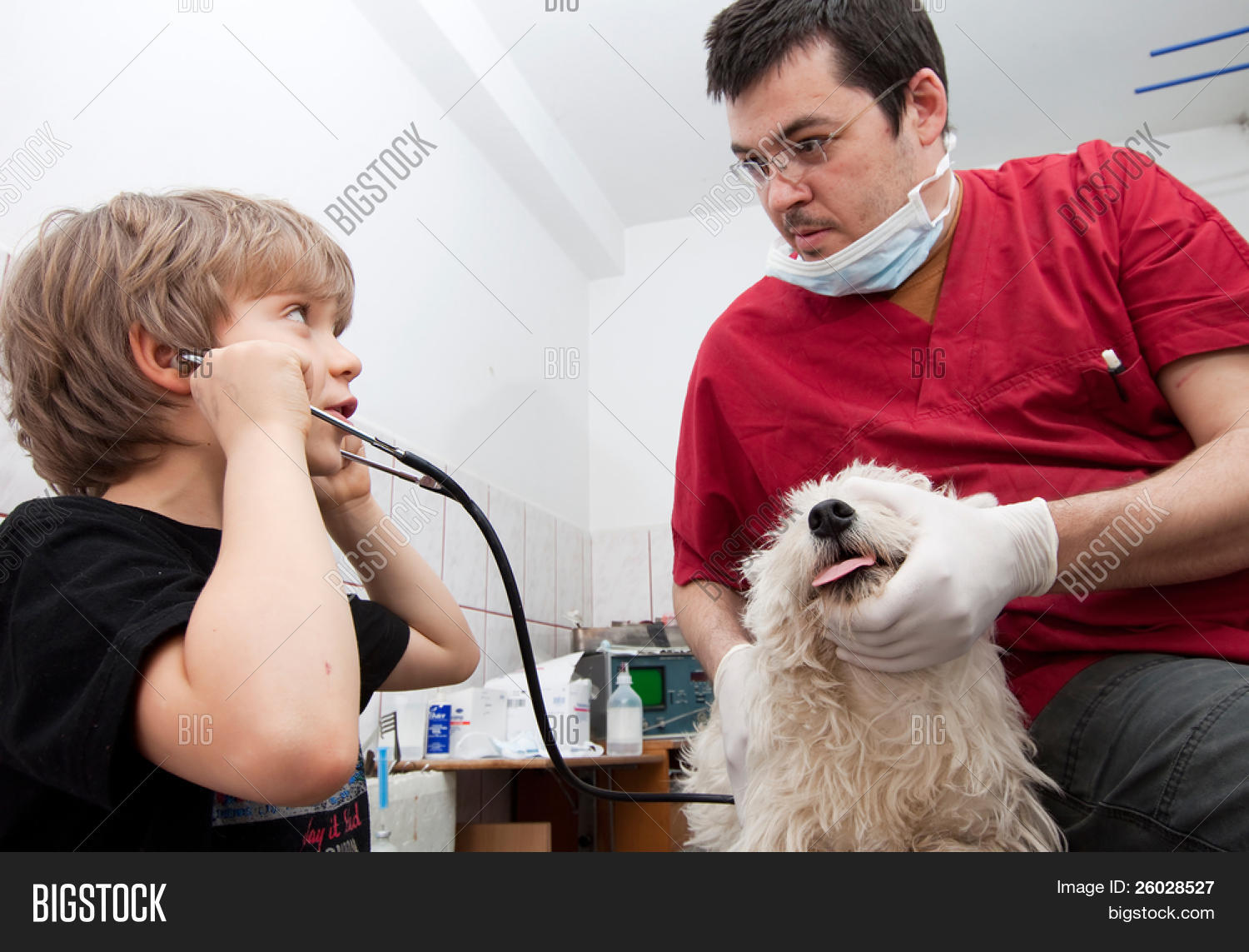 Little Boy Vet Image & Photo (Free Trial) | Bigstock