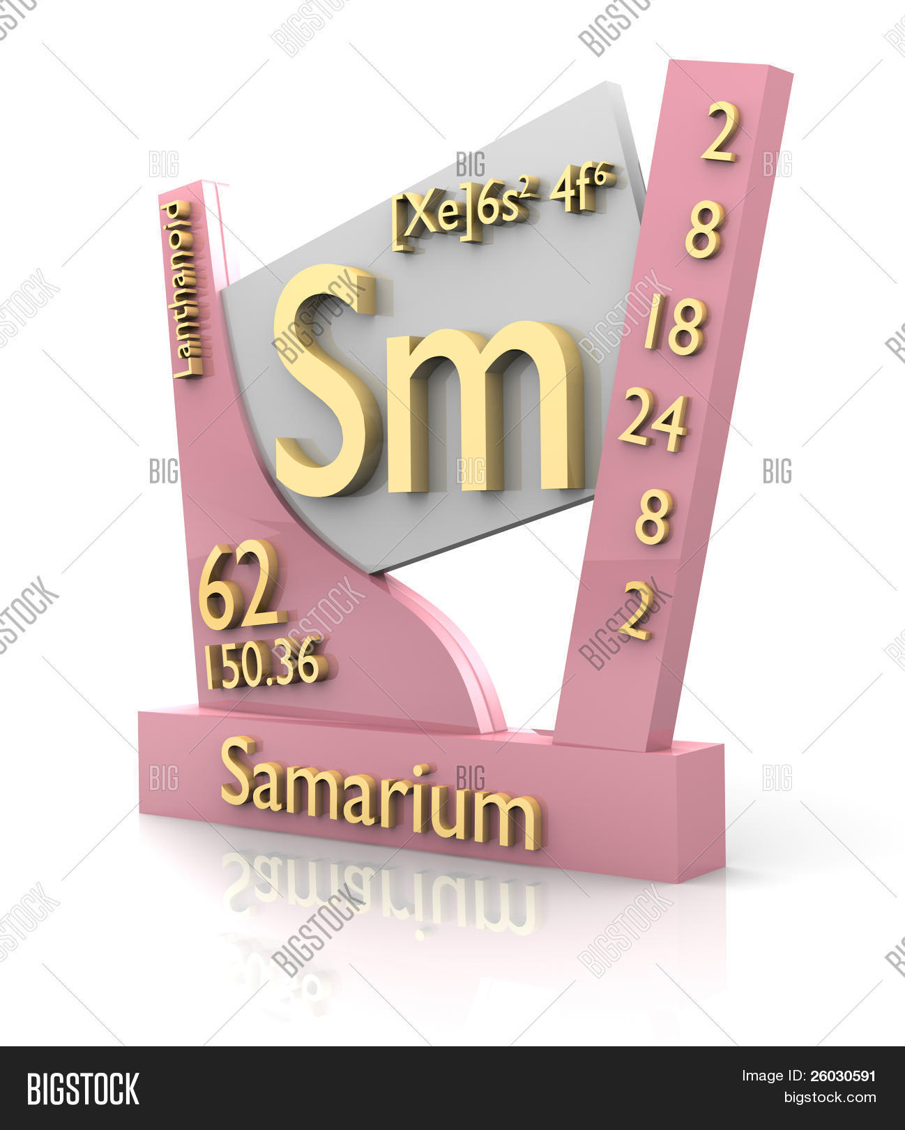Samarium Form Periodic Image & Photo (Free Trial) | Bigstock
