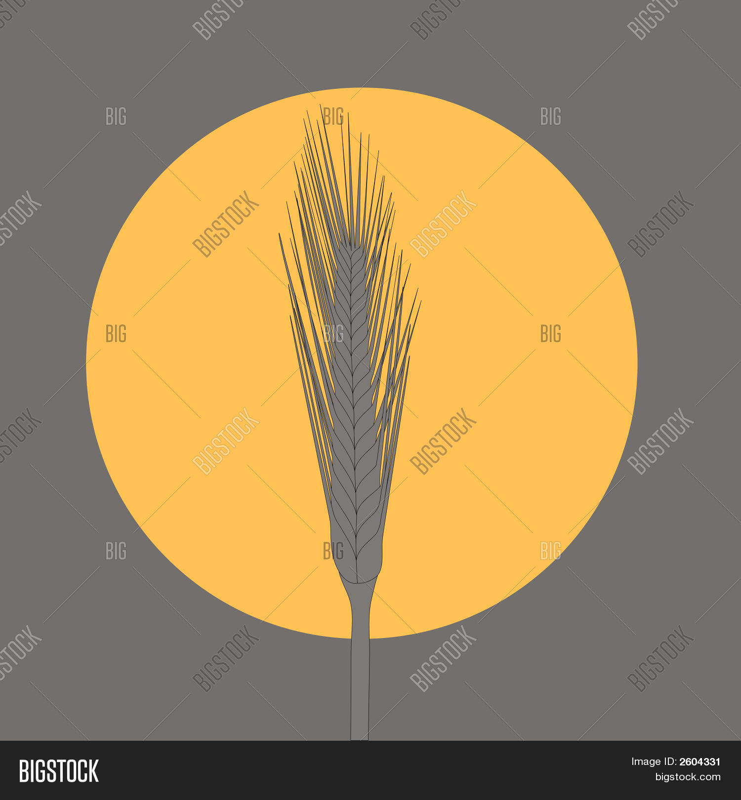 Harvest Symbol Vector & Photo (Free Trial) | Bigstock