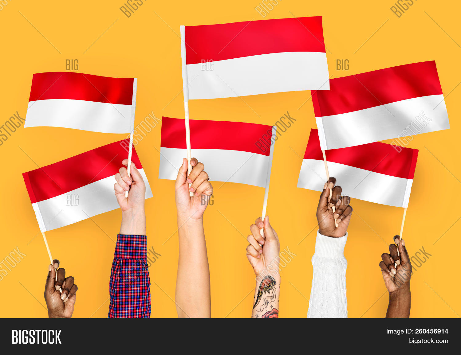 Hands Waving Flags Image & Photo (Free Trial) | Bigstock