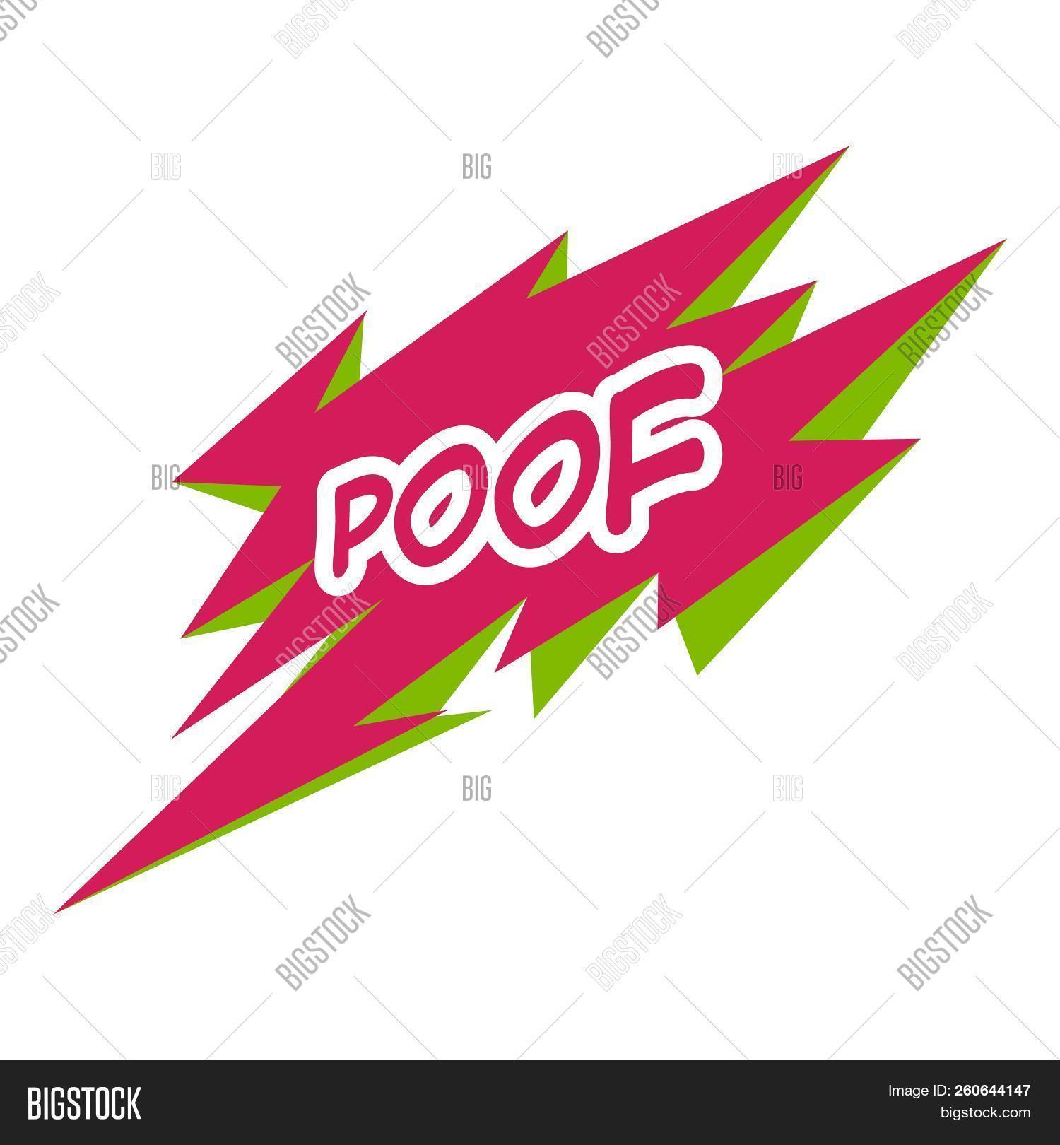 Poof Icon. Pop Art Image & Photo (Free Trial) | Bigstock