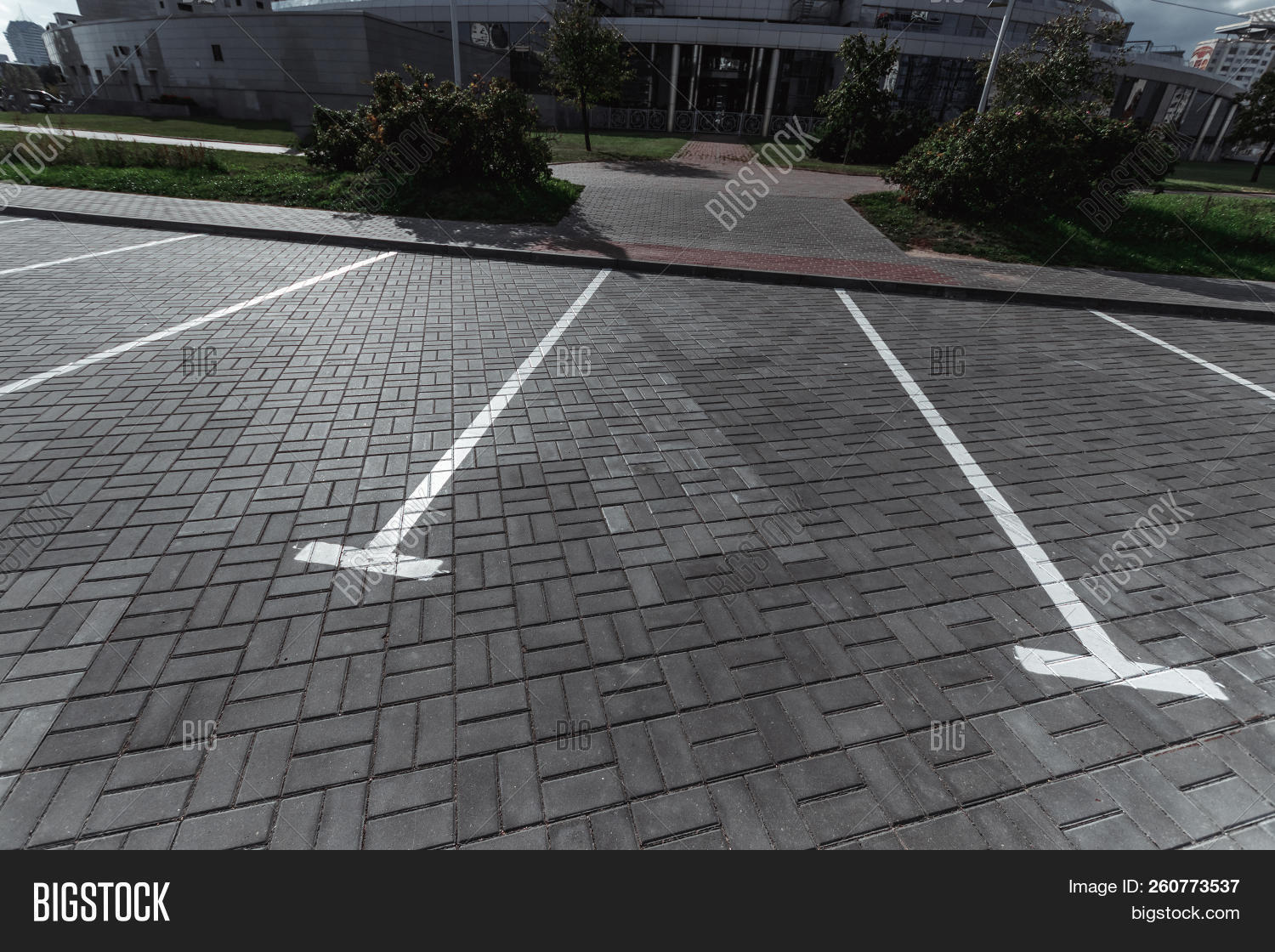 Parking, Marking On Image & Photo (Free Trial) | Bigstock