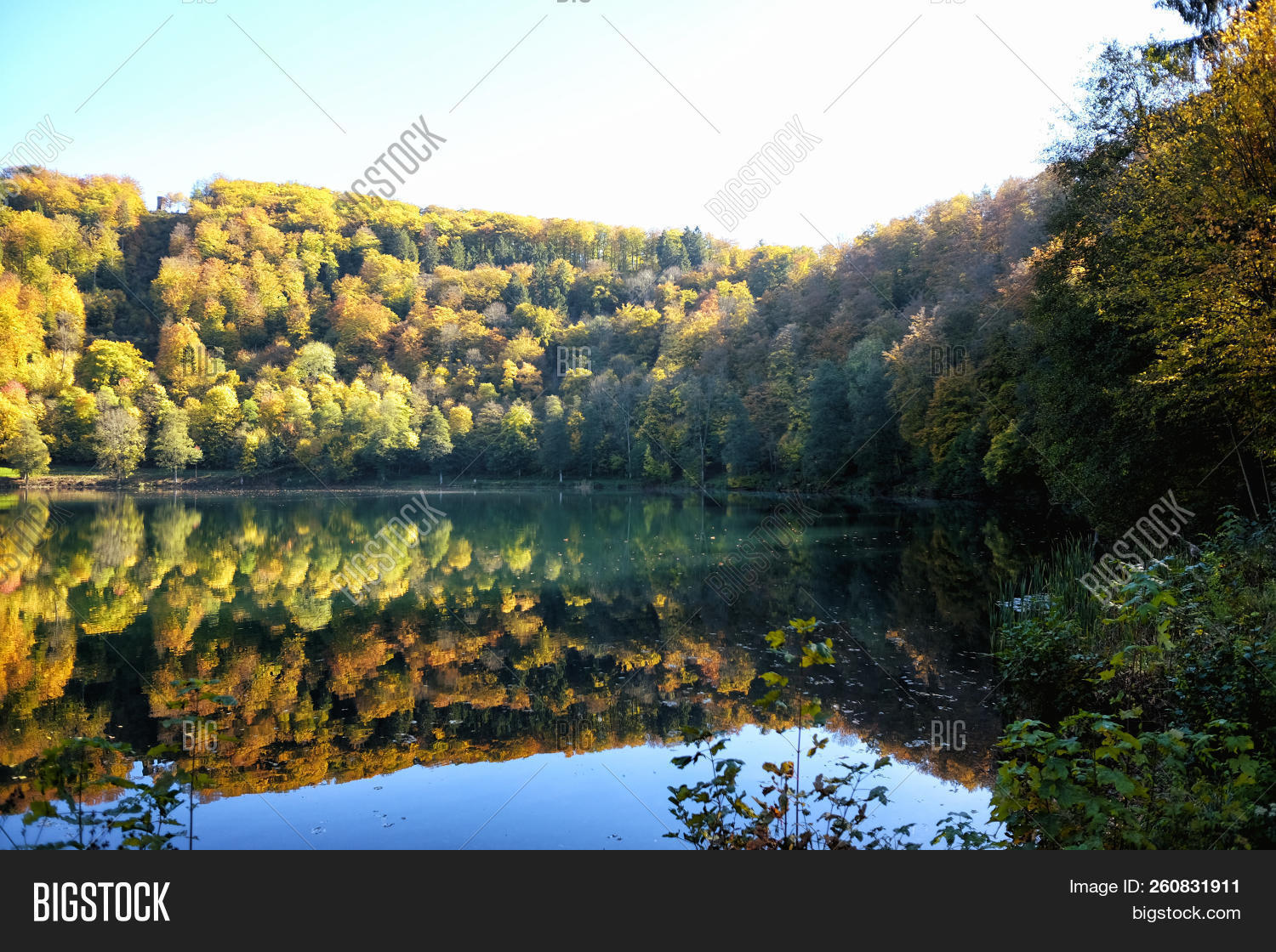 Gemunder Maar Volcanic Image & Photo (Free Trial) | Bigstock