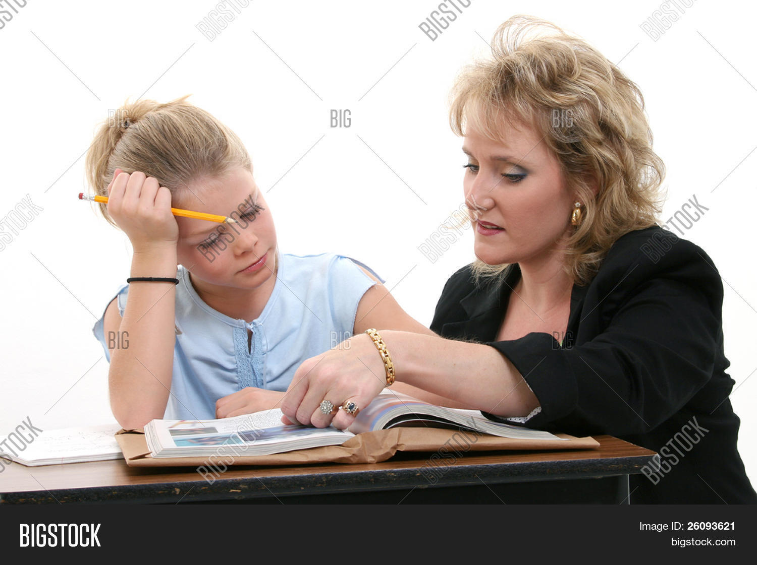 Teacher Helping Image & Photo (Free Trial) | Bigstock