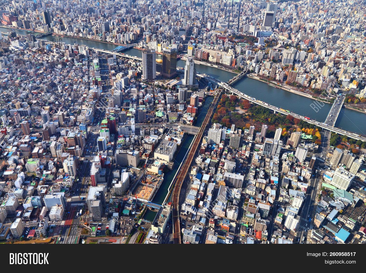 Tokyo Aerial View - Image & Photo (Free Trial) | Bigstock