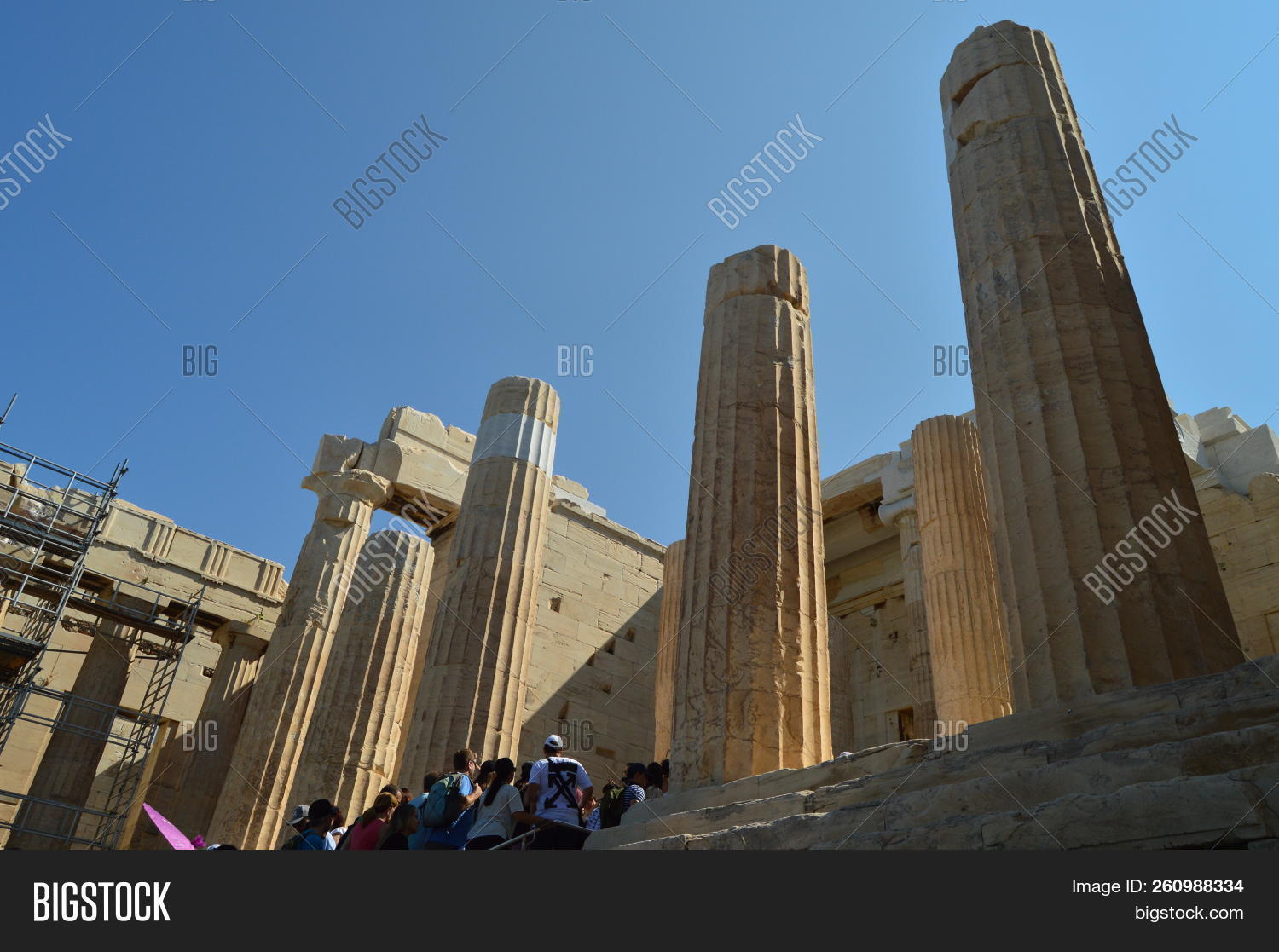 Propylaea Acropolis Image & Photo (Free Trial) | Bigstock