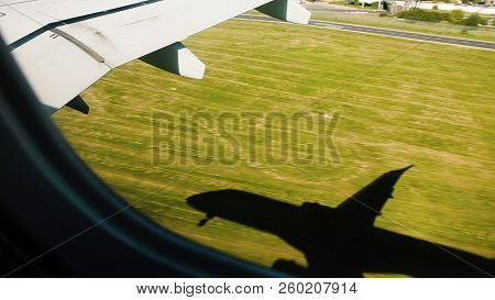 Airplane Shadow Image & Photo (Free Trial) | Bigstock