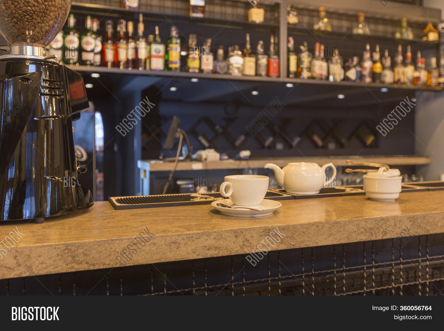 Bar Counter Cup White Image & Photo (Free Trial) | Bigstock