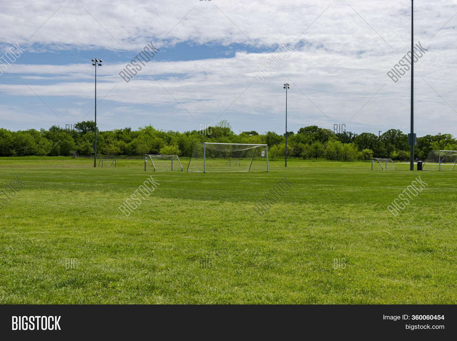 Empty Soccer Practice Image & Photo (Free Trial) | Bigstock