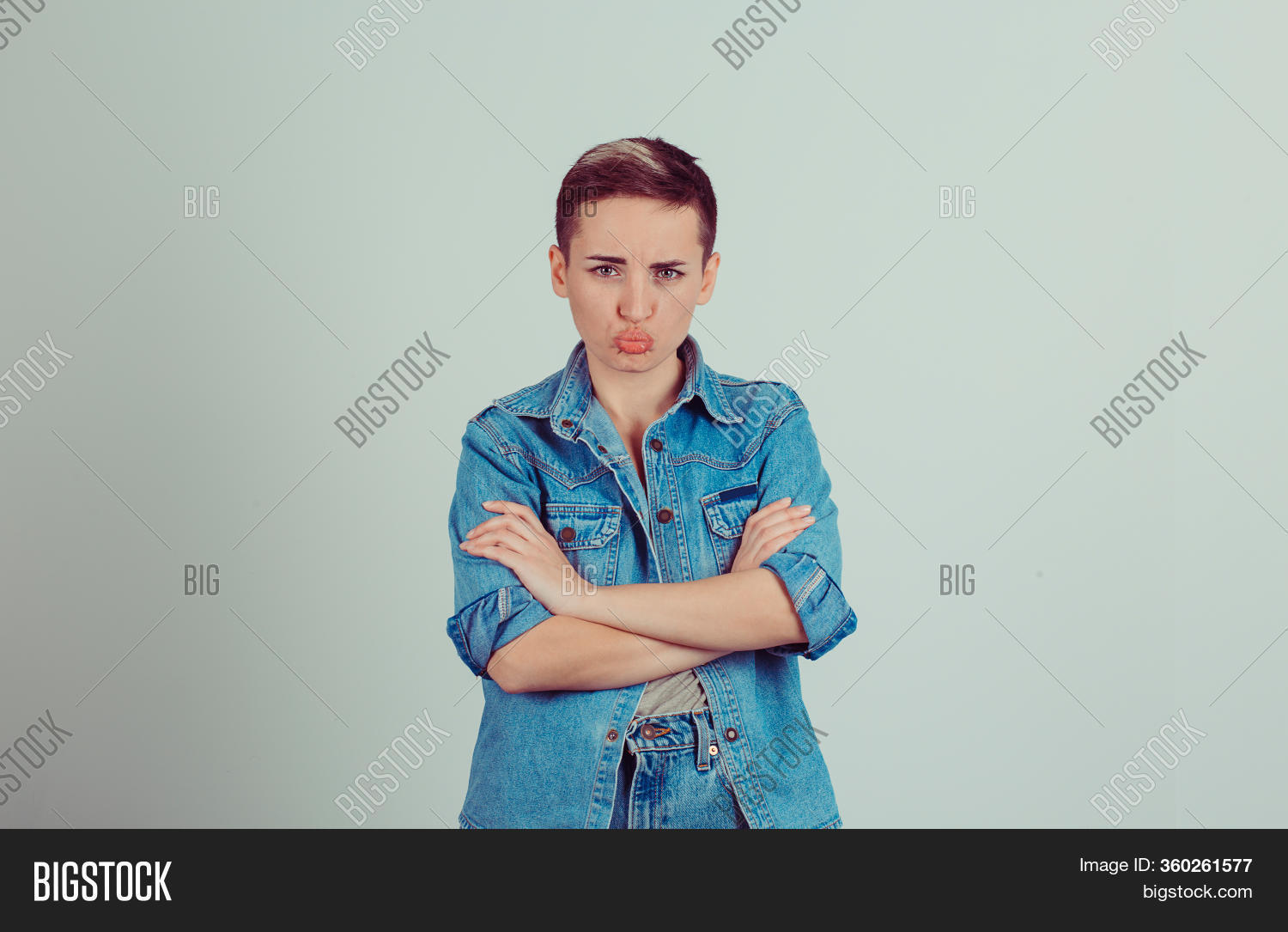 Offended Sad Grumpy Image & Photo (Free Trial) | Bigstock