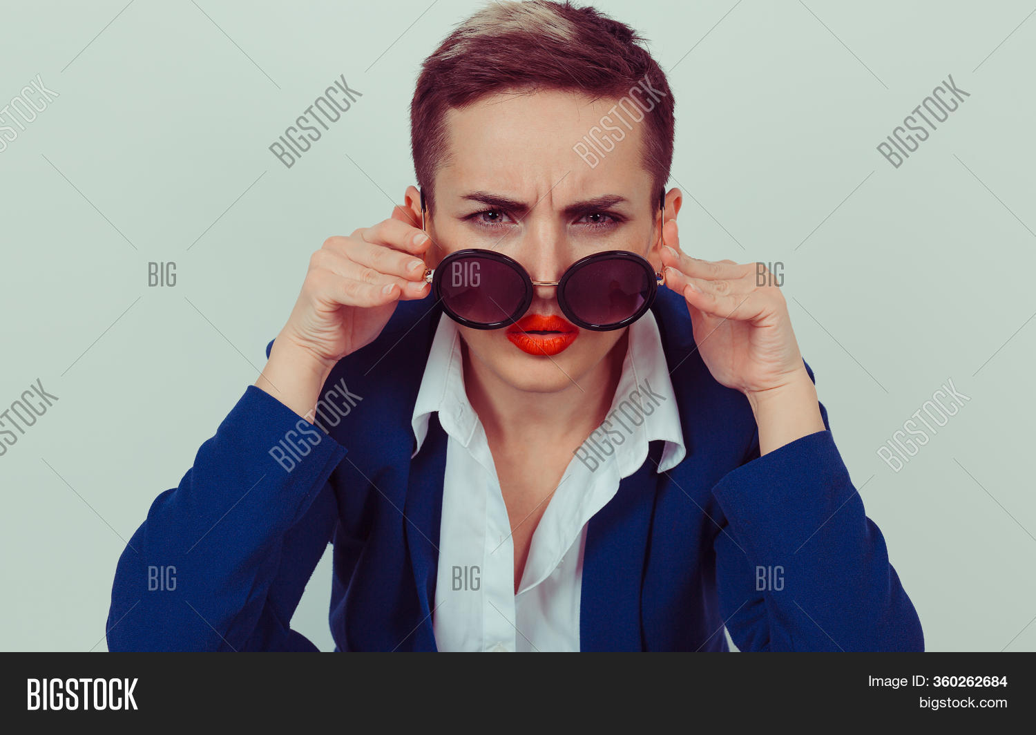 Headshot Serious Angry Image & Photo (Free Trial) | Bigstock